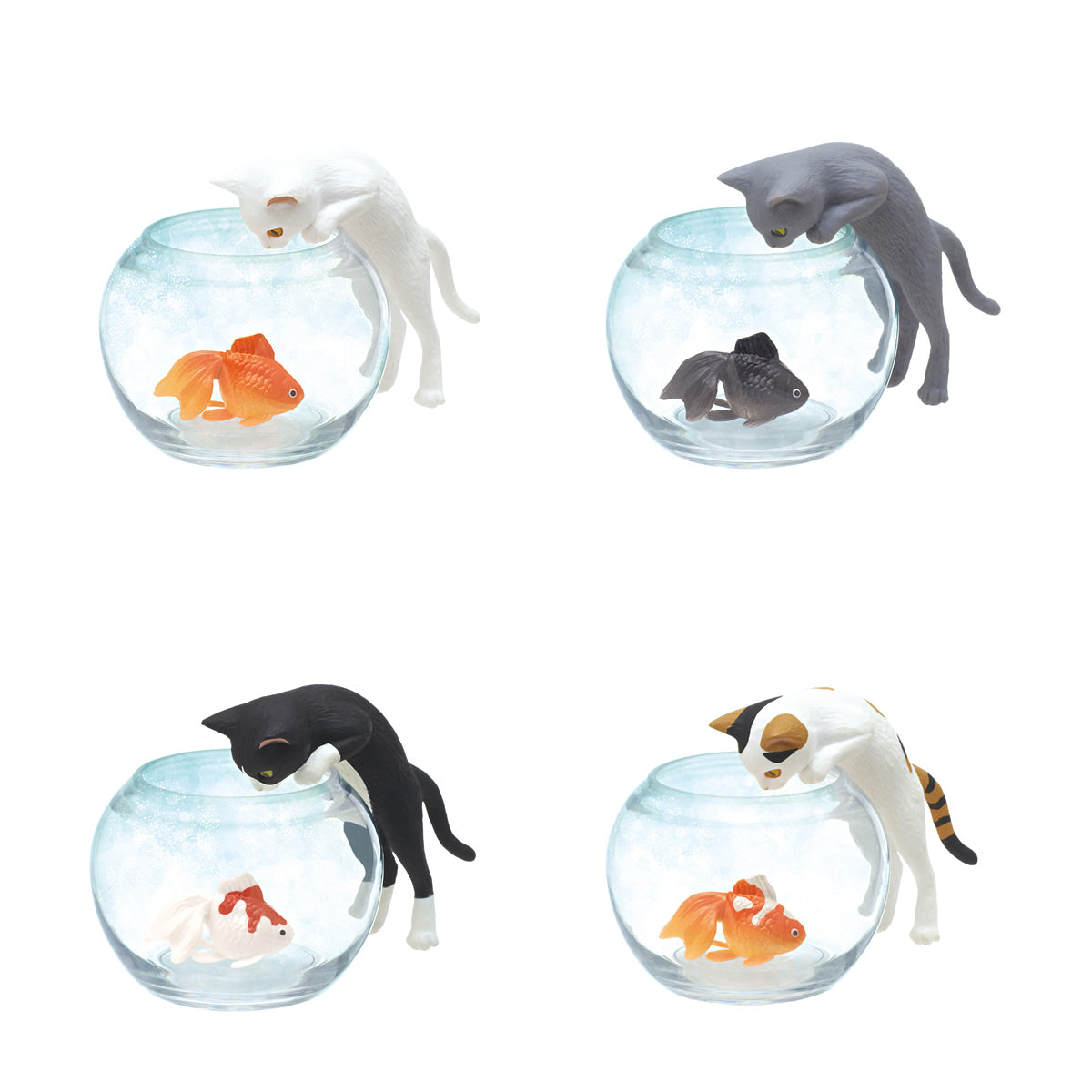 Cat with Golfish (Neko to Kingyo) Assorted Blind Box Mini Figure Kitan ...