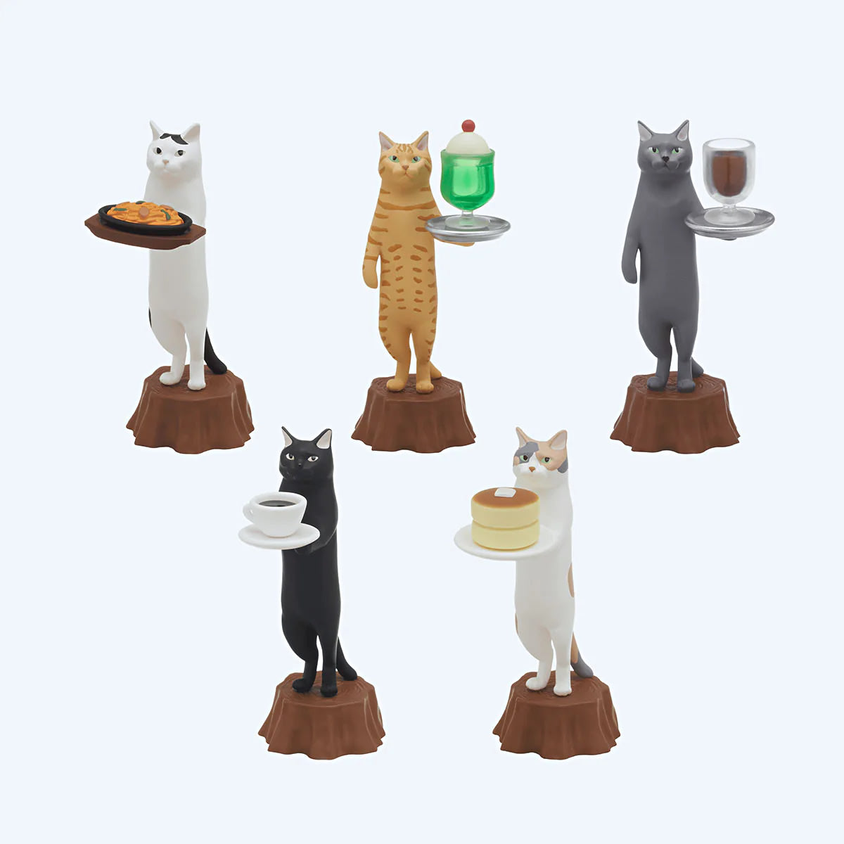 The Cat Retro Cafe (Neko no Jun Kissa) Assorted Blind Box Mini Figure ...